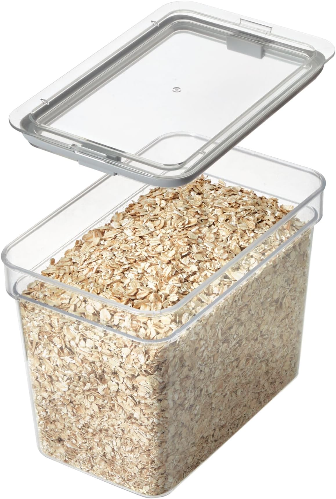 Amazon.com: IDESIGN Large Tall Produce Storage Bin with 3 Movable ...