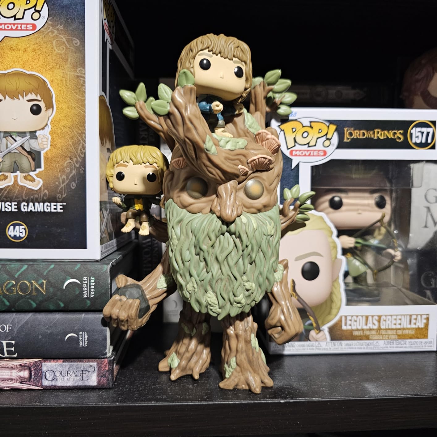 Funko Pop! Super: LOTR - Pippin Took - Treebeard With Mary & Pip - Lord ...