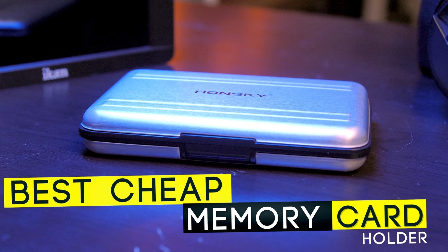 Amazon.com: Honsky 2 Set Aluminum Water Resistant UHS-I SD Micro SD ...