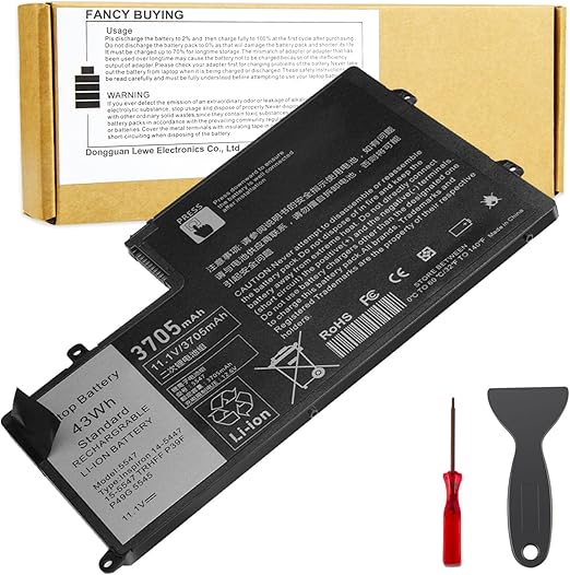 Amazon.com: 43Wh TRHFF Laptop Battery for DELL Inspiron 14 5442 14 5443 ...