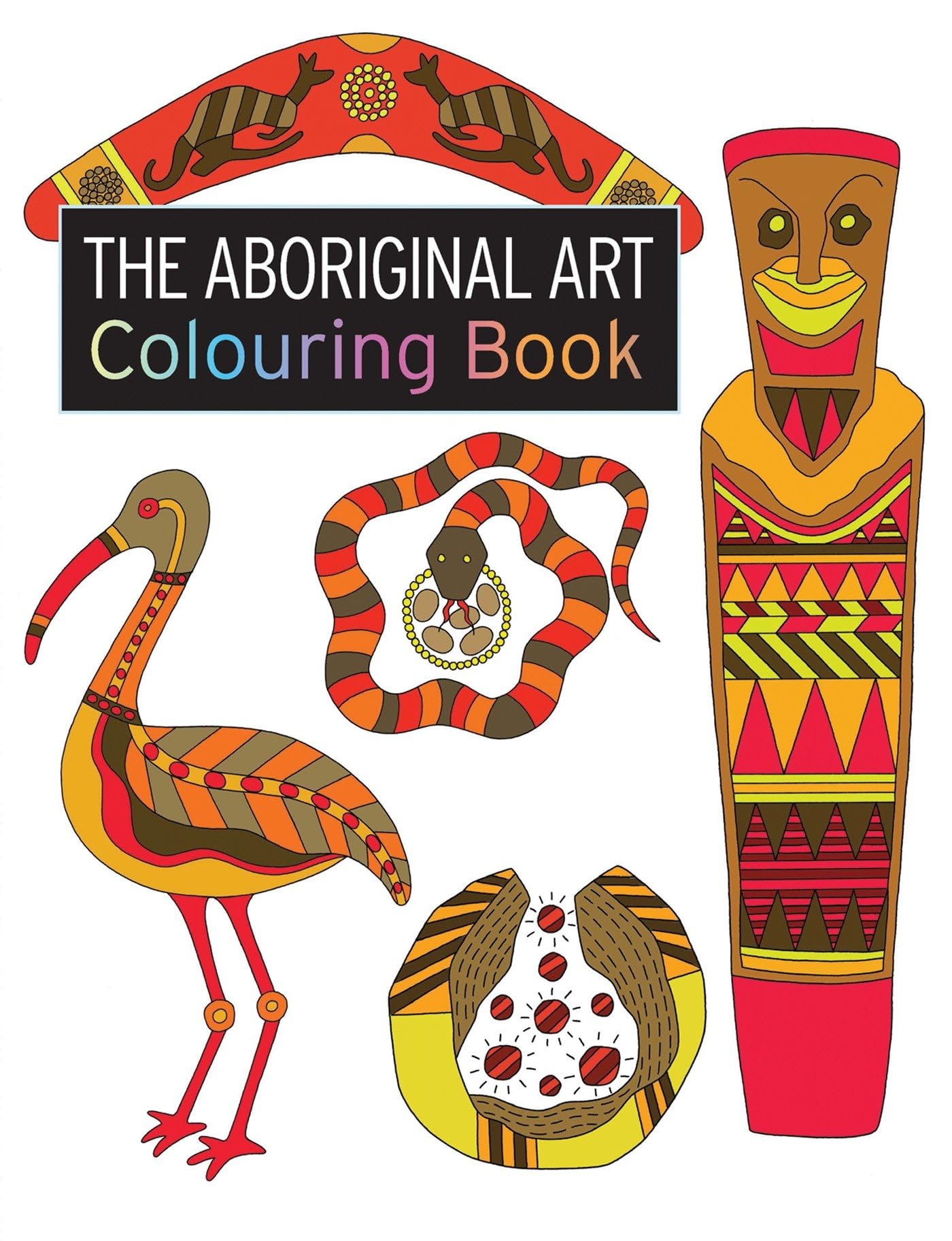 Amazon.com: The Aboriginal Art Colouring Book (The Colouring Book ...