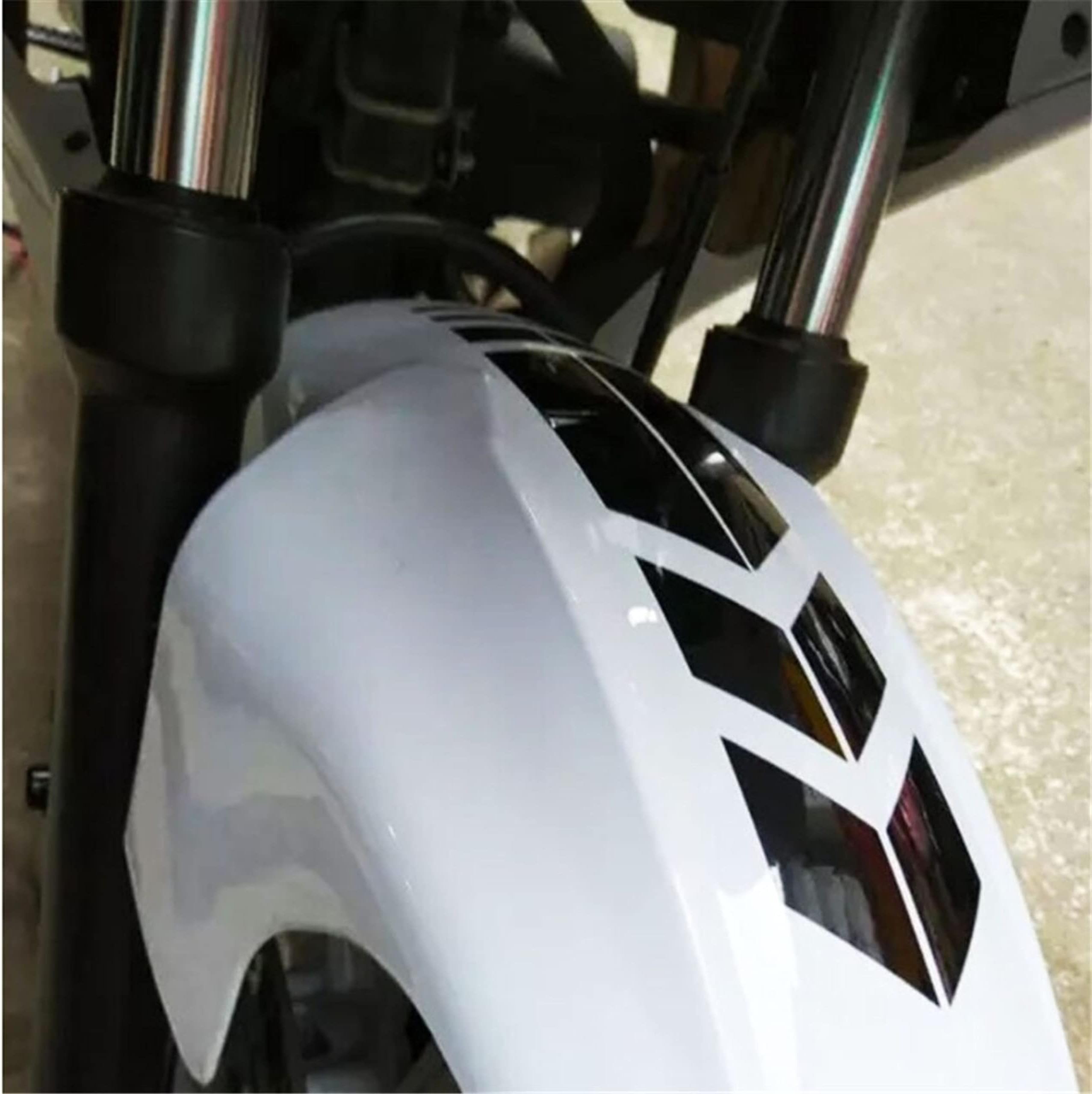 ISEE 360® Die Cut Bike Mudguard Strip Sticker Suitable for All Model ...