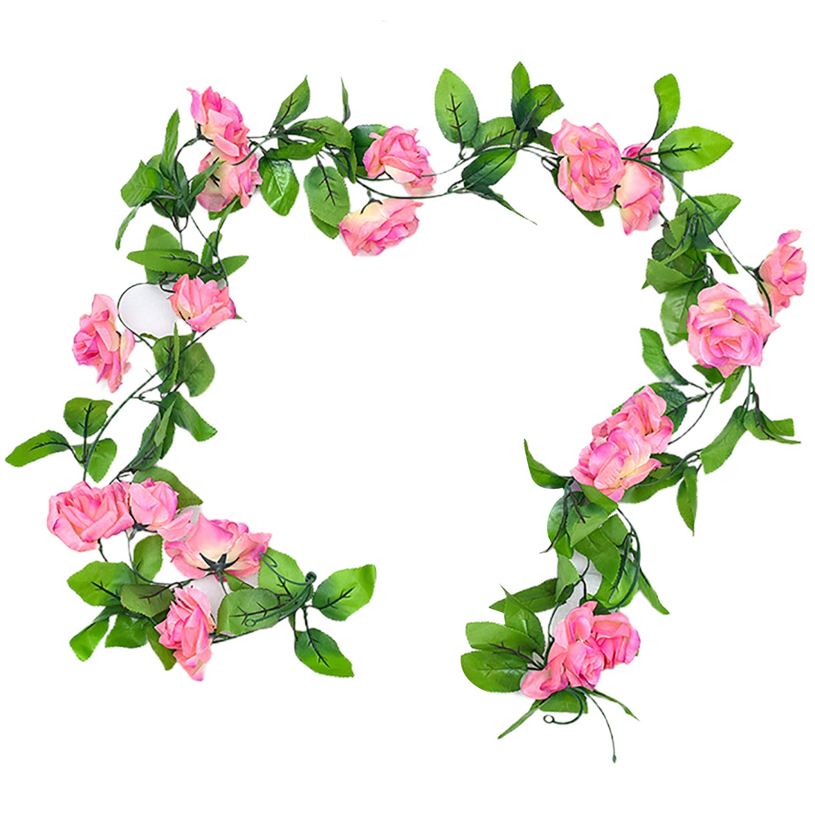 Pink Flower Vine Clip Art