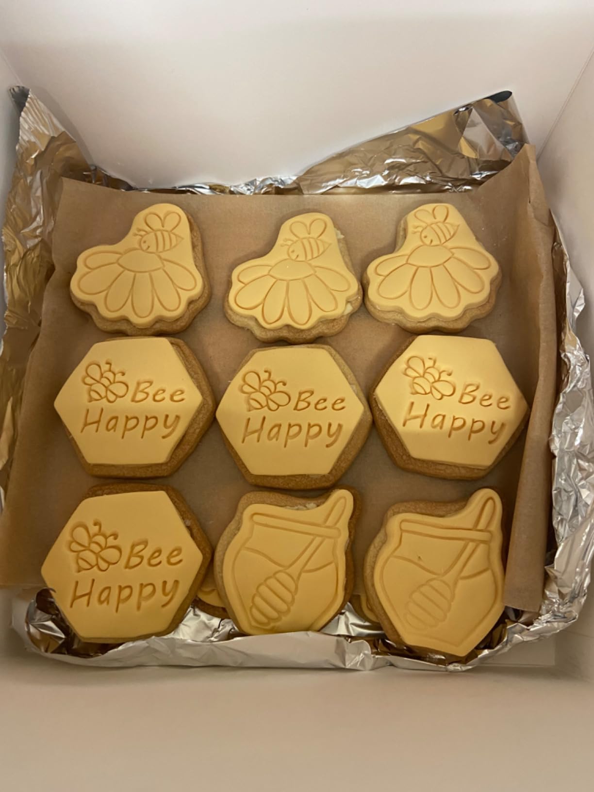 8 PCs Bee Cookie Cutter Set Bee Festival Theme Cookie Cutters Plastic ...