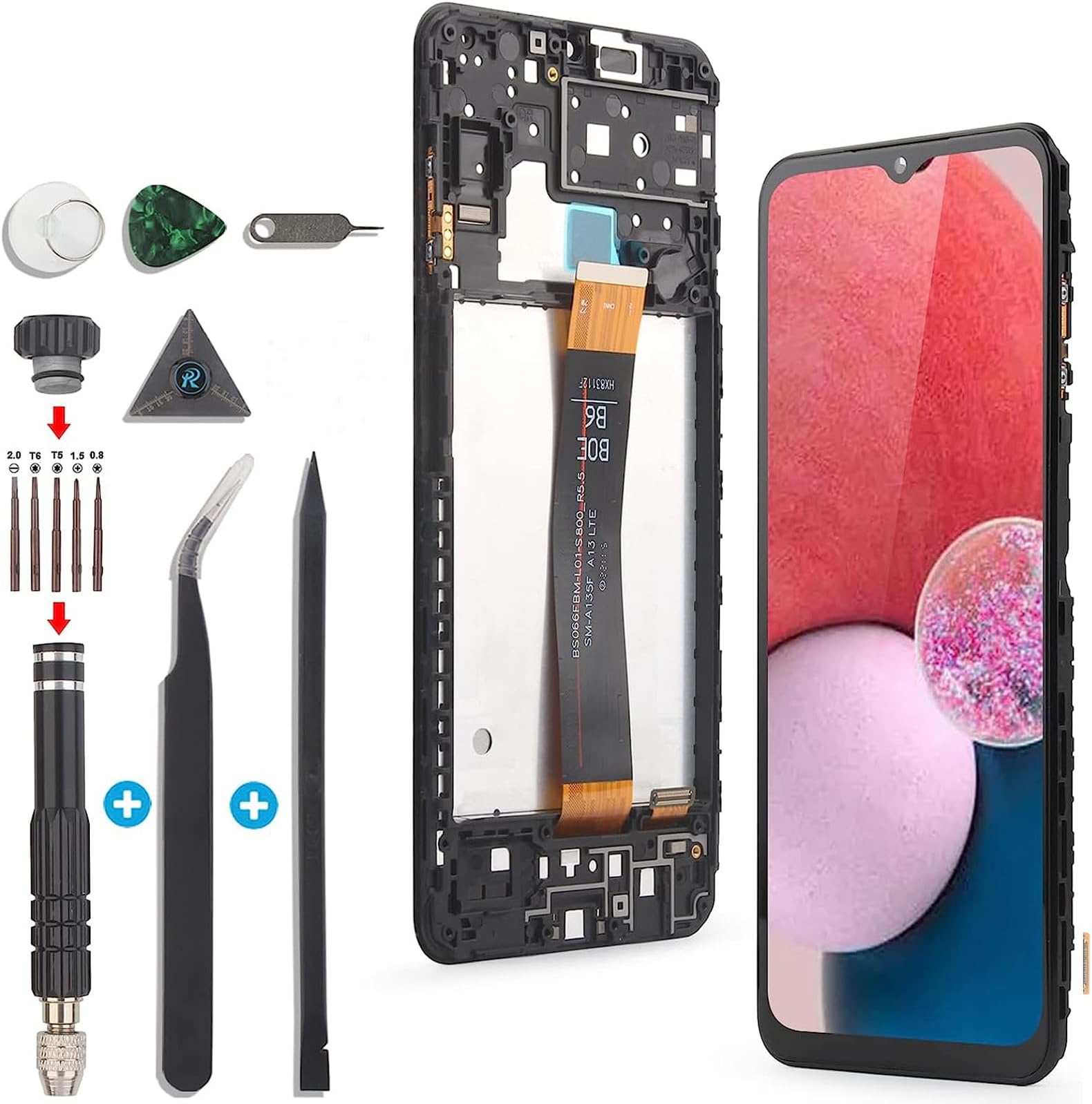 RongZy LCD for Samsung Galaxy A03 A035G Display Touch Screen Digitizer ...