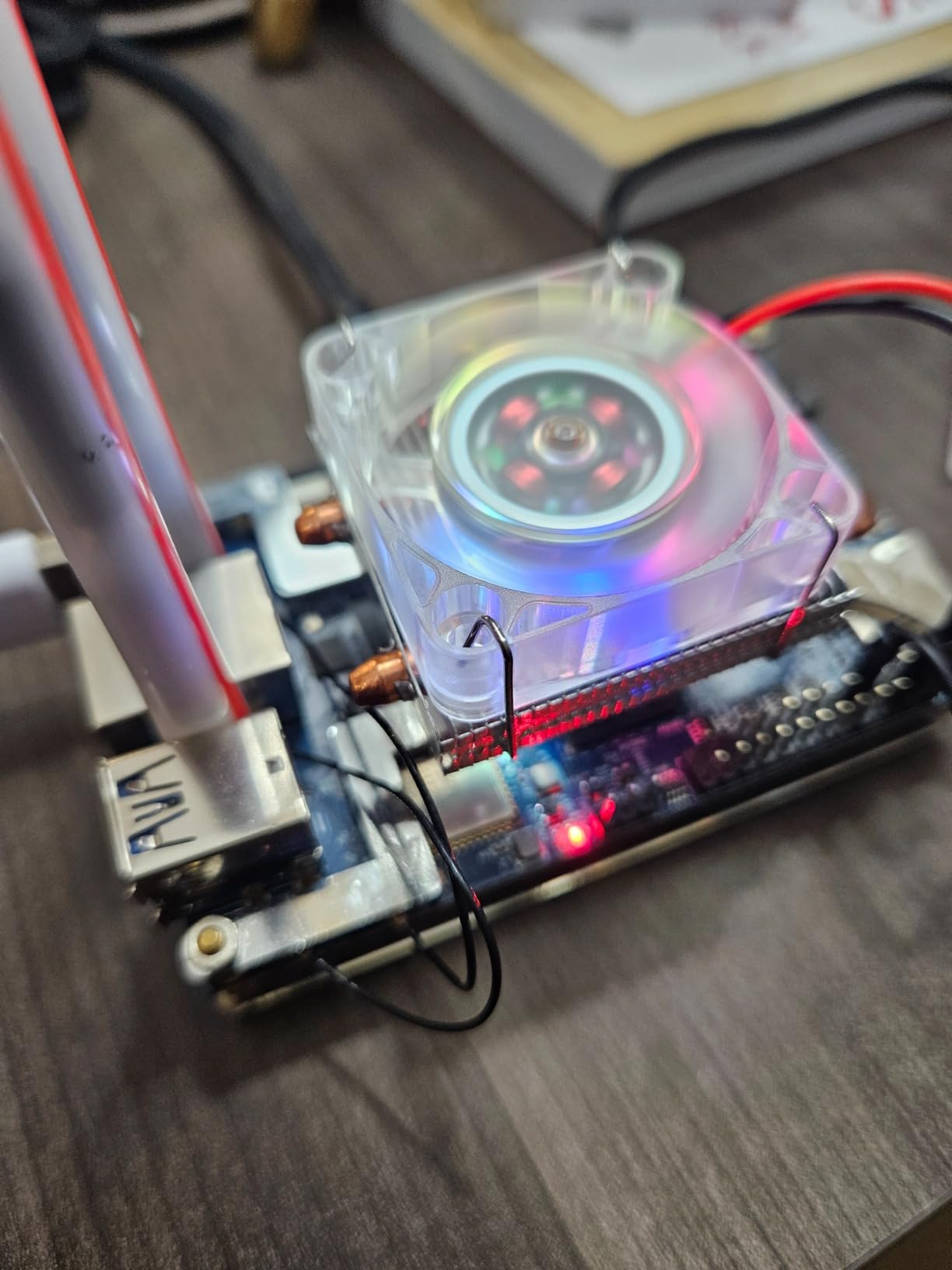 Amazon.com: GeeekPi Orange Pi 5/5B Cooling Fan with Heatsink, Orange Pi ...