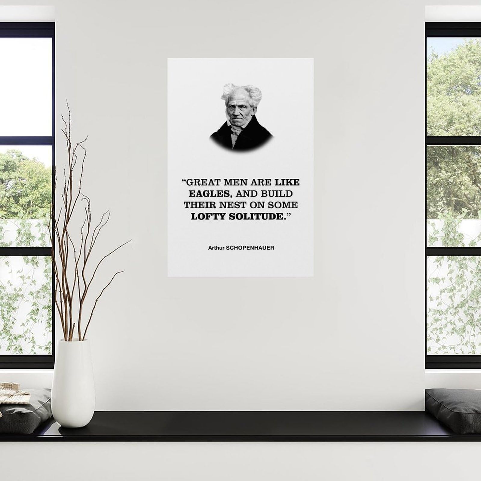 German Philosopher Schopenhauer Quotes Arthur Schopenhauer Portrait