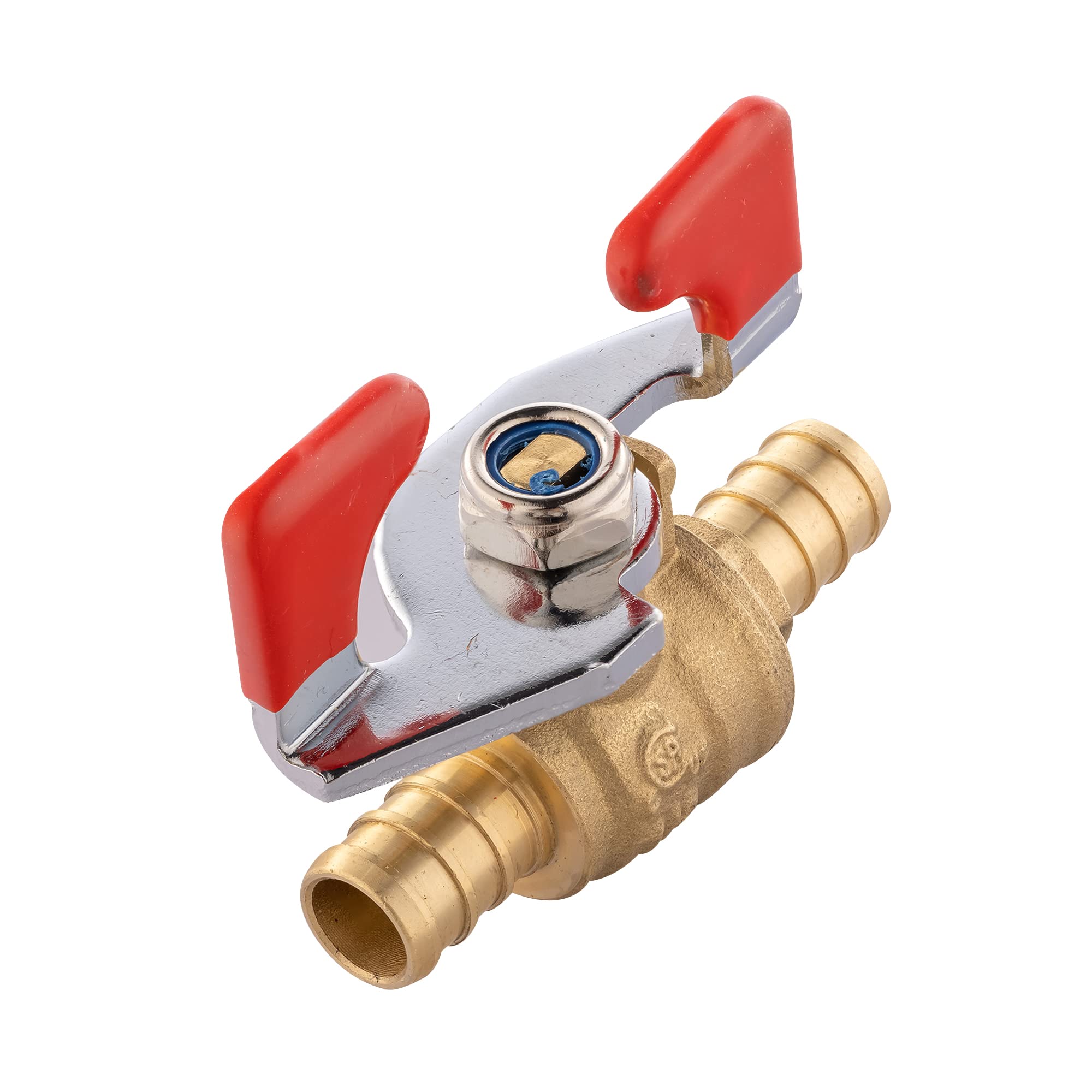 Snapklik.com : 10 PCS EFIELD Shut Off Ball Valve 1/2" Barb Crimp Pex ...
