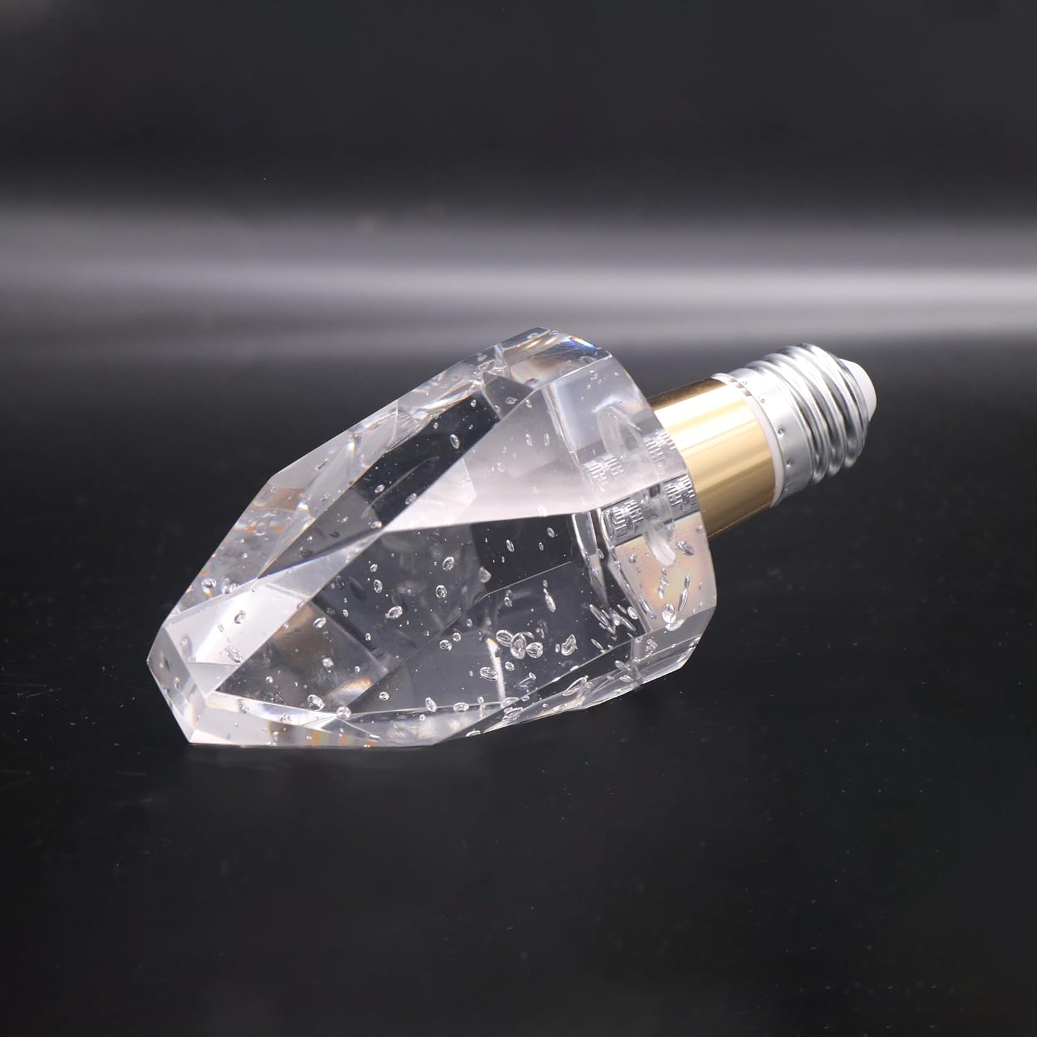 VIZBMYR Crystal Decorative LED Light Bulbs 5 Watt(Equivalent 40w),Fancy ...