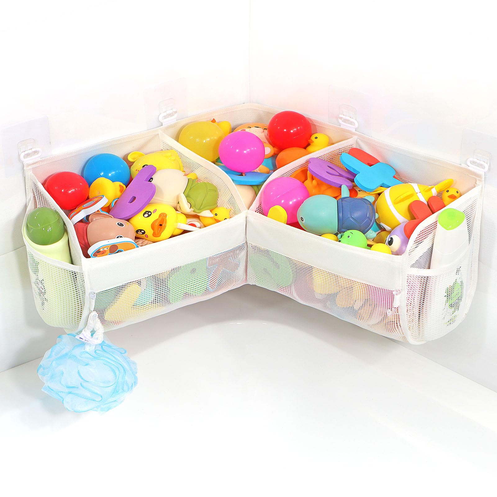 Amazon.com: KPH bath toy storage， Say goodbye to the chaos of bath toys ...