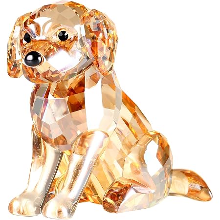 Amazon.com: DOJOZ Crystal Dog Puppy Cute Valentines Day Sweet Gifts ...