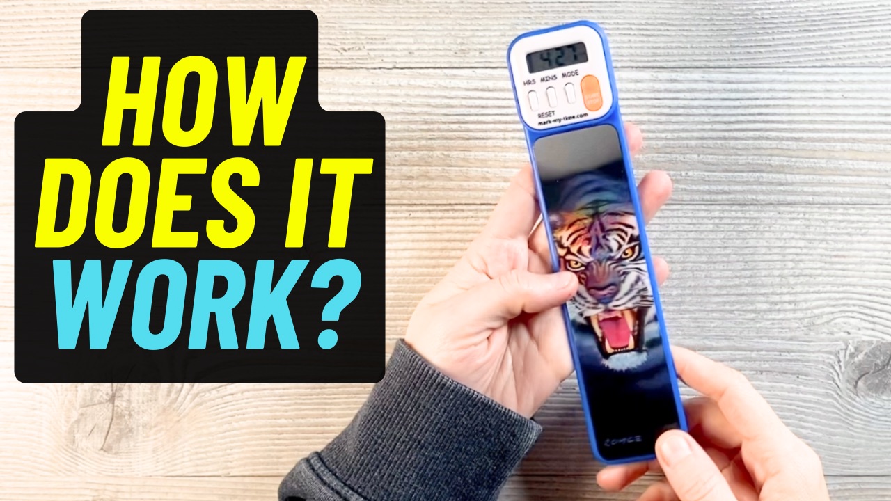 Watch How to Use and Set the Mark-My-Time Digital Bookmark on Amazon Live