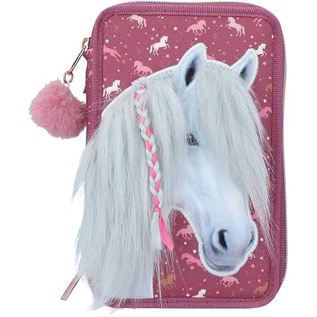 Depesche TOPModel 3-Fach Federtasche Applikation URBAN Jungle ...