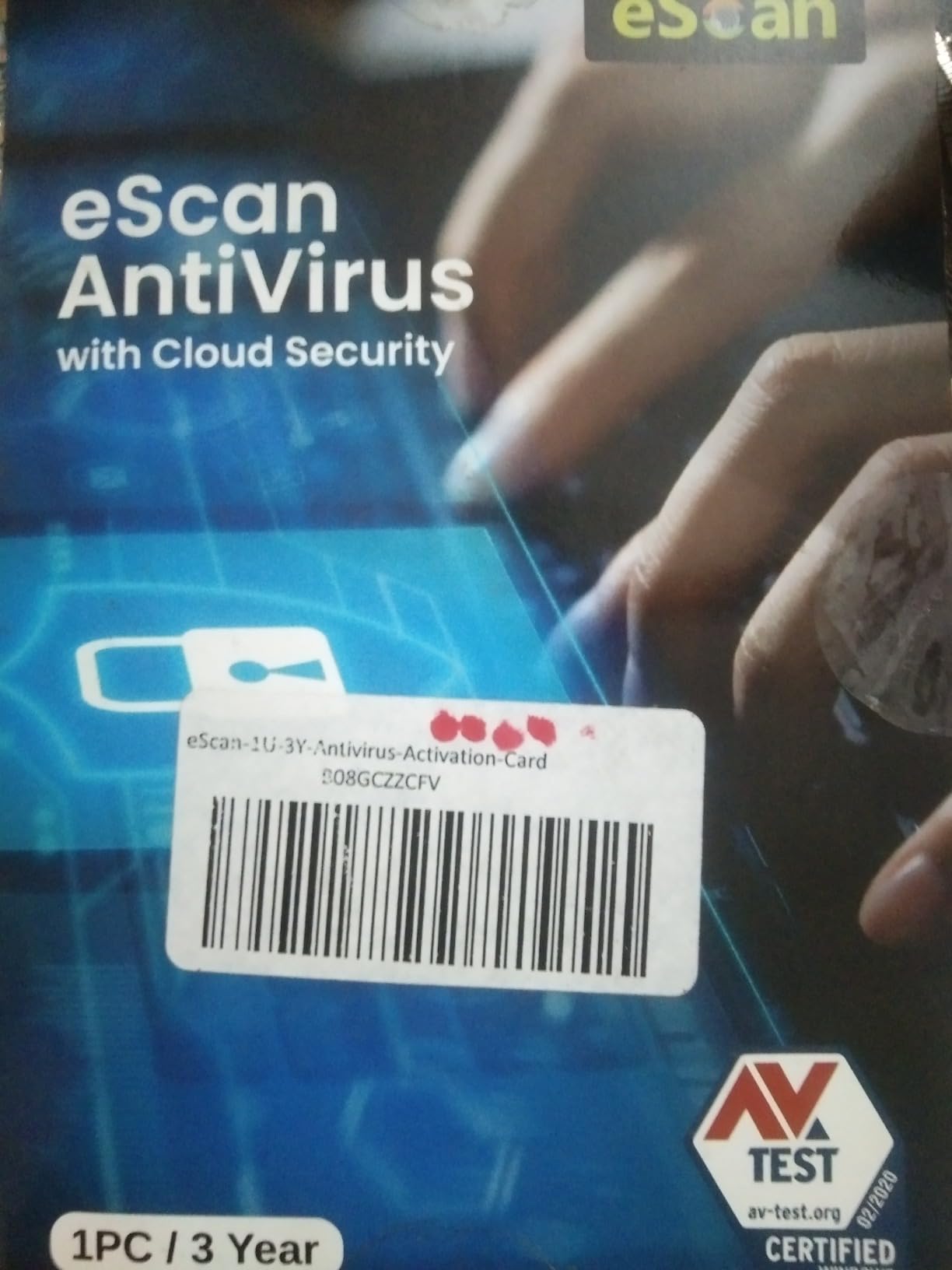 eScan 1 User 3 Year Antivirus with Cloud Security (Email Delivery - No ...