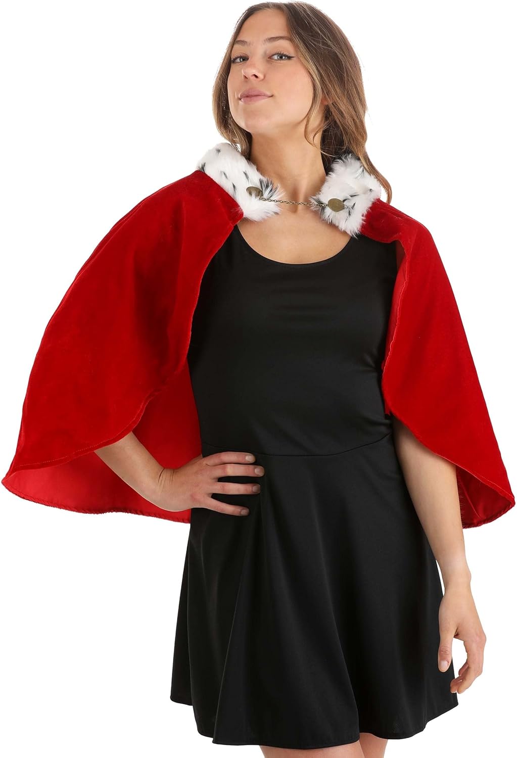Amazon.com: Fun Costumes Royal Cape Costume Accessory - Standard - Red ...