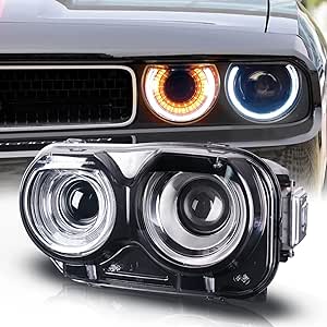 Tluuze - EBI D1S HID xenón LED proyector de faros delanteros para Dodge ...