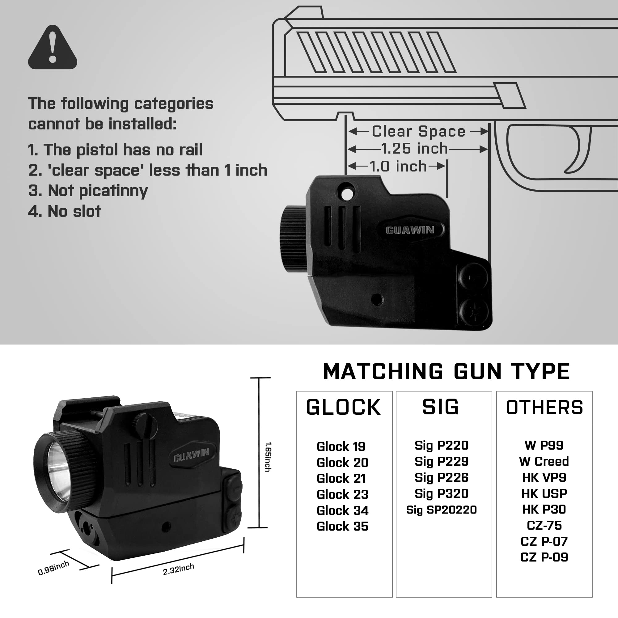 Buy Pistol Light With Red Green Laser Beam For Guns Rechargeable buy-pistol-light-with-red-green-laser-beam-for-guns-rechargeable