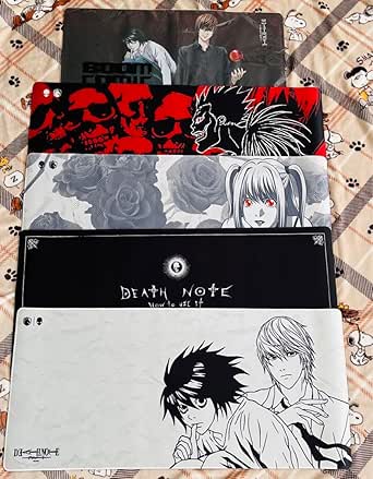 Amazon.co.jp: DEATHNOTE Death Note Misamisa Mouse Pad Desk Mat : Office ...