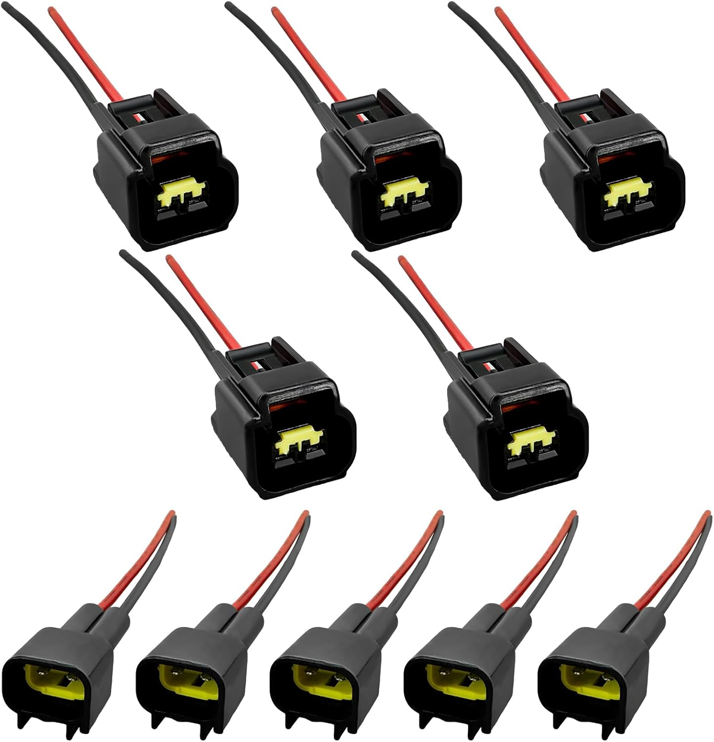 Amazon.com: DXNQ 5 PCS 2 Pin Electrical Wire Connector, 16AWG ...