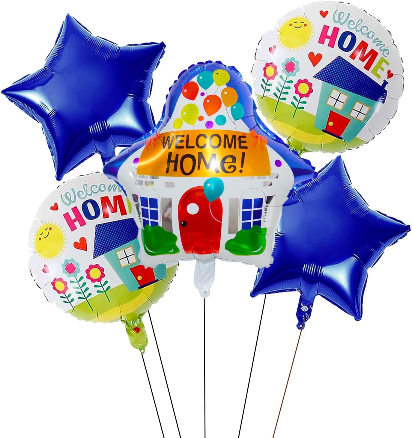 Amazon.com: Betallic Welcome Back Smiley Foil Balloon, 18", Multicolor ...