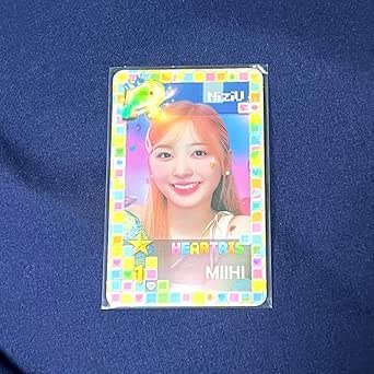 Amazon.co.jp: NiziU HEARTRIS MIHI SSJYP Real Card Trading Card : Toys & Games