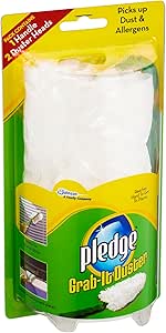 Pledge Grab It Duster, Easy Dust & Allergen Removal, 2 Unscented Duster ...