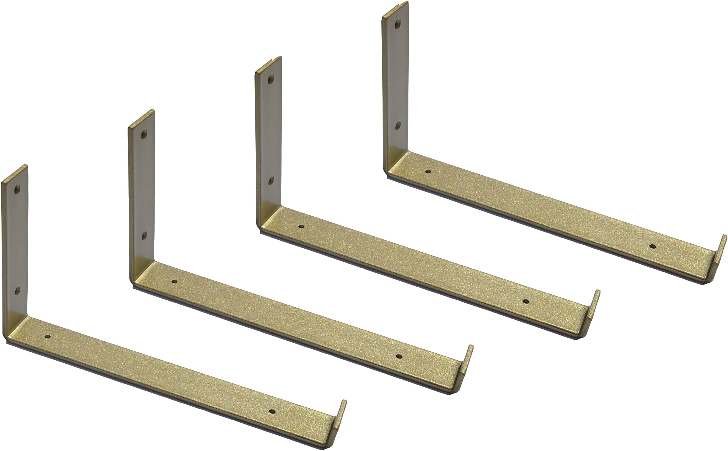 Amazon.com: Shelf Brackets 4 Pack Heavy Duty Shelves Brackets 9.25"L x ...