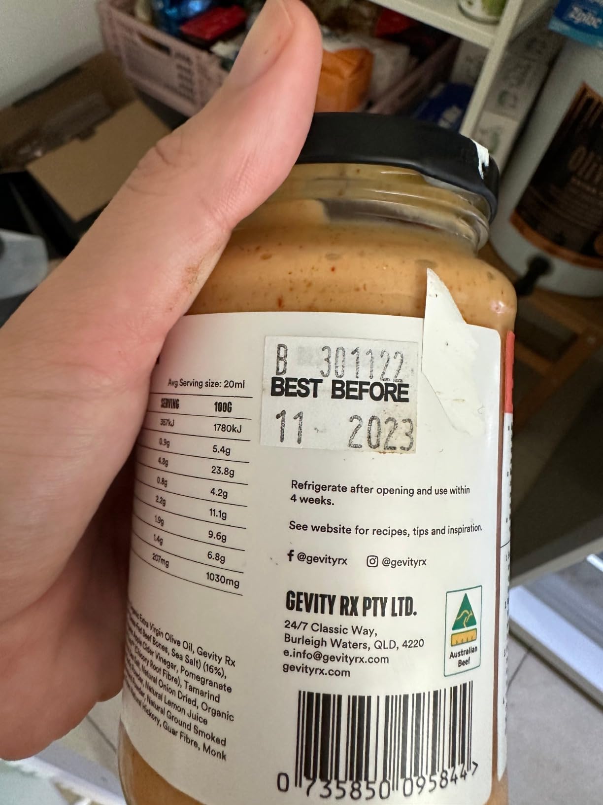 Gevity RX Bone Broth Souped-Up Sriracha Mayo, Healthy Mayonnaise Made ...