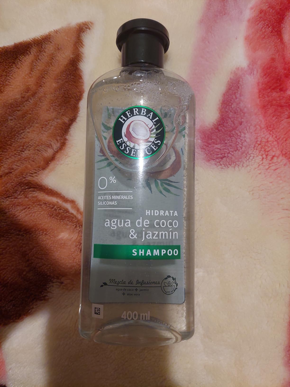 HERBAL ESSENCES, Shampoo, Agua de Coco y Jazmín, Sin Siliconas ni ...