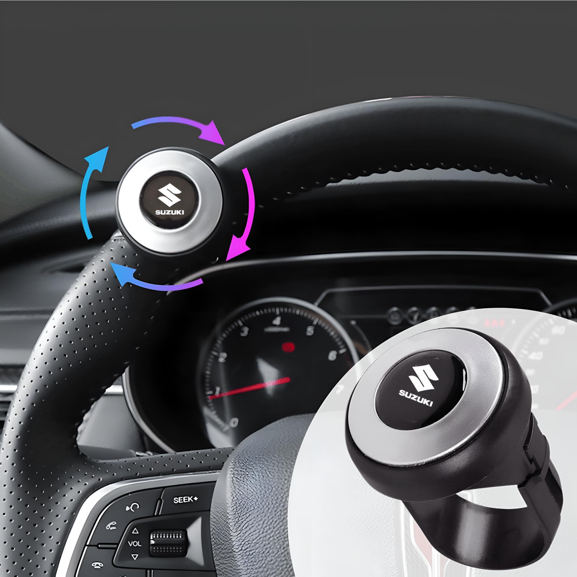 Car Steering Knob - Universal Steering Wheel Knob, Steering Wheel ...