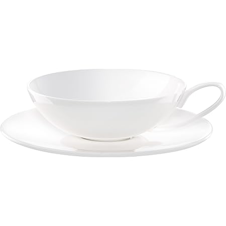 Villeroy & Boch Royal Teetasse, filigrane Tasse mit geschwungenem ...