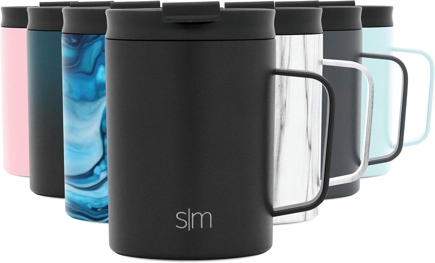 Amazon.com: Simple Modern Travel Coffee Cup with Lid and Handle ...