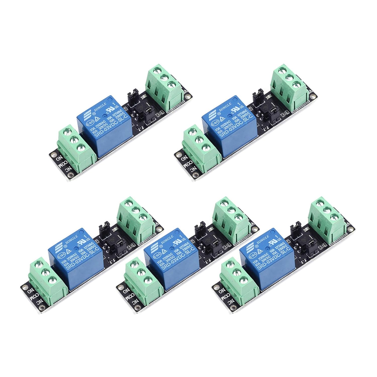 Onyehn 1 Channel DC 3V Relay High Level Driver Module Optocoupler Relay ...