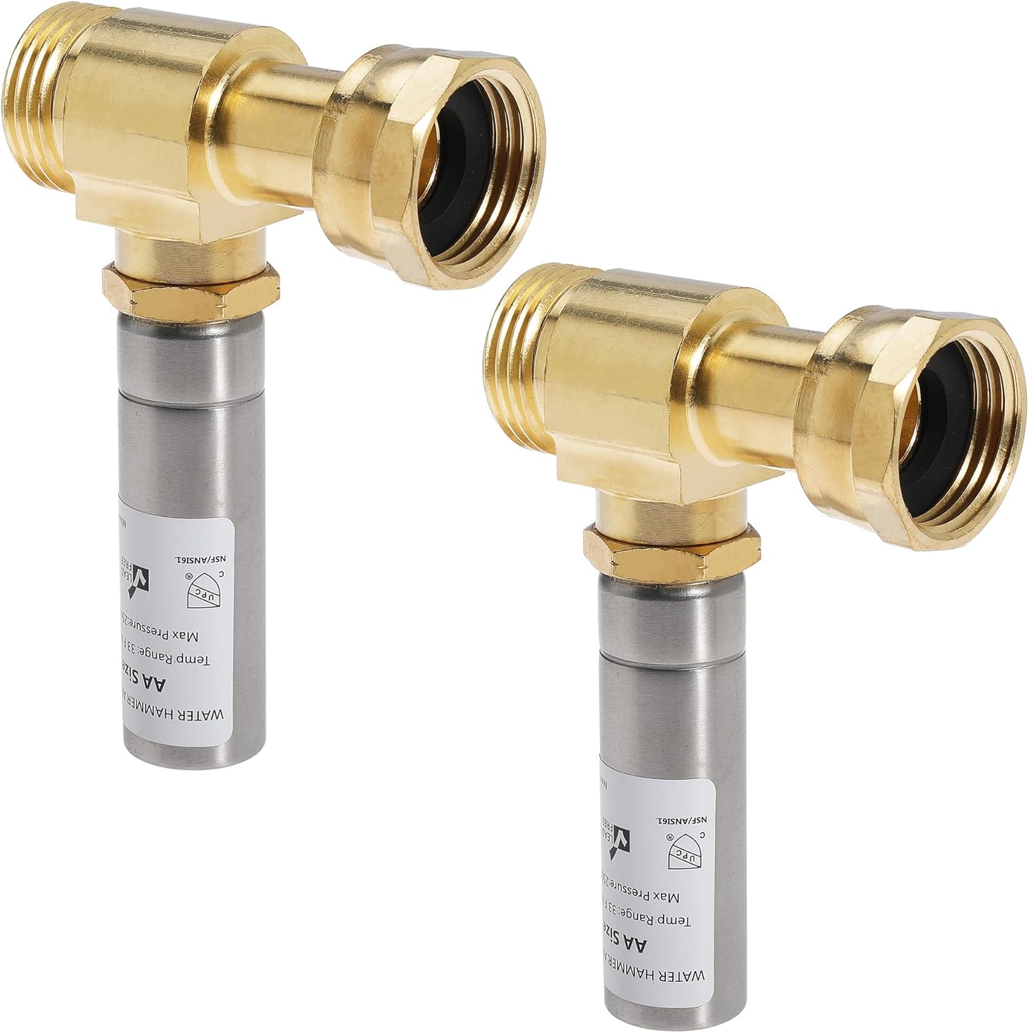 S-241 Stainless Steel Water Hammer Arrestor for Washing Machine ...