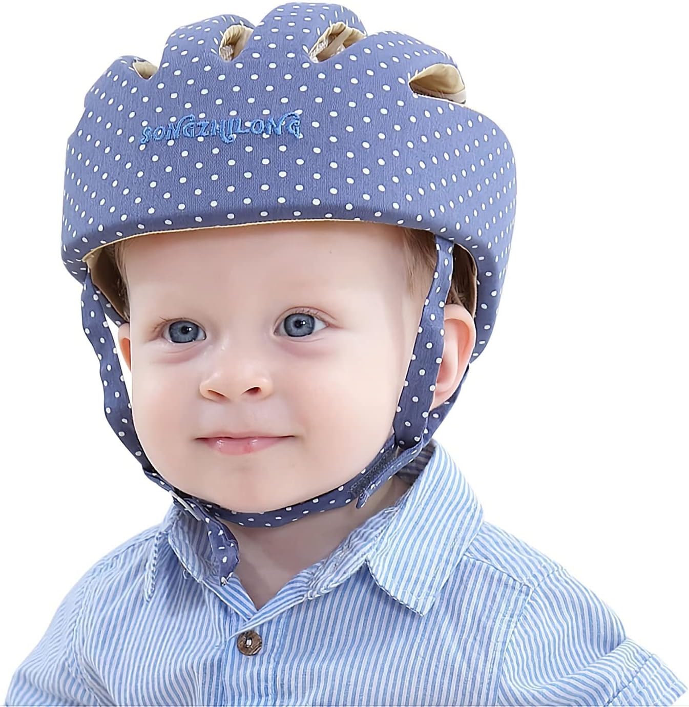 Amazon.com : IULONEE Infant Baby Helmet for Crawling Running Soft ...