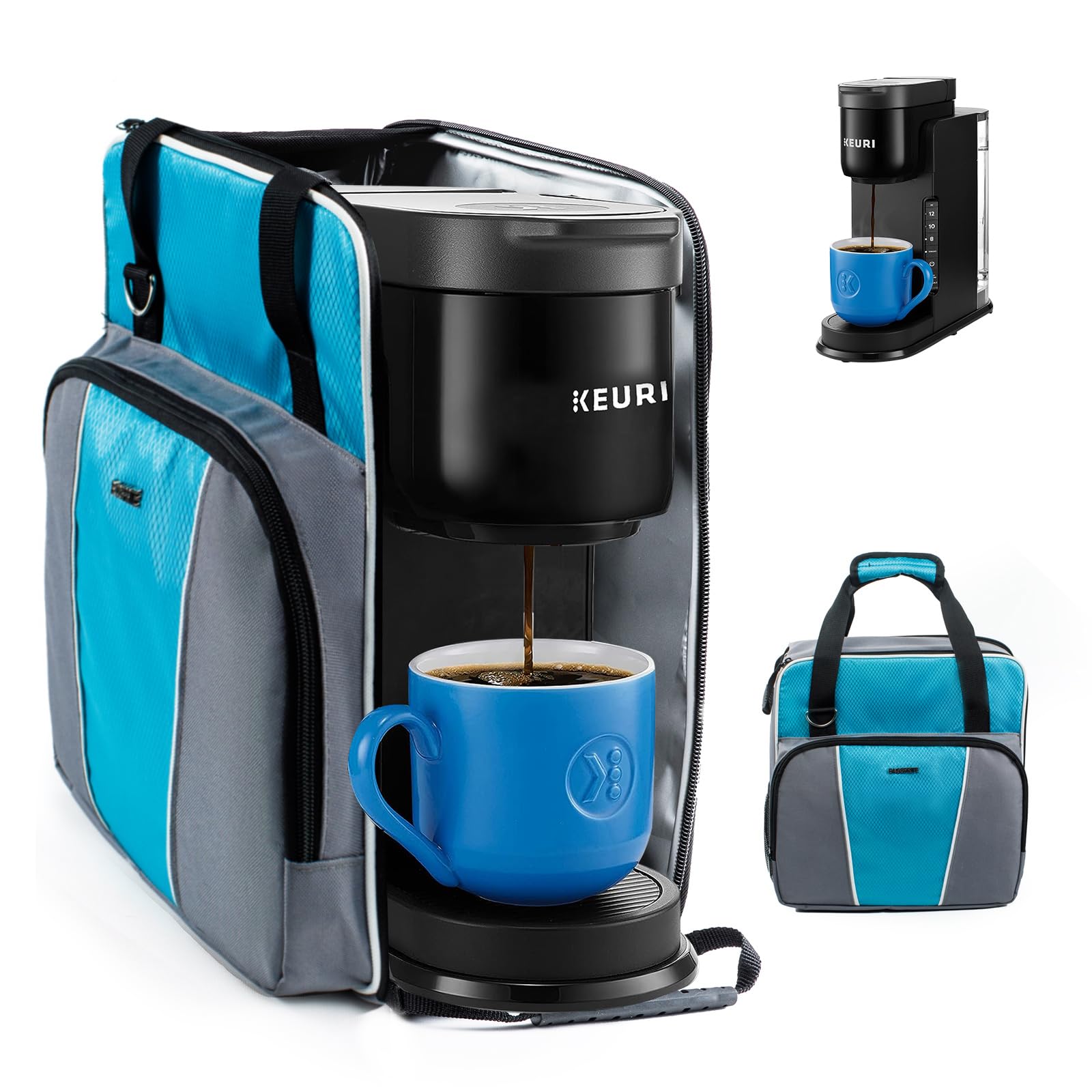 Keurig Travel Keurig Single Serve Coffee Maker Dorm Office Teal