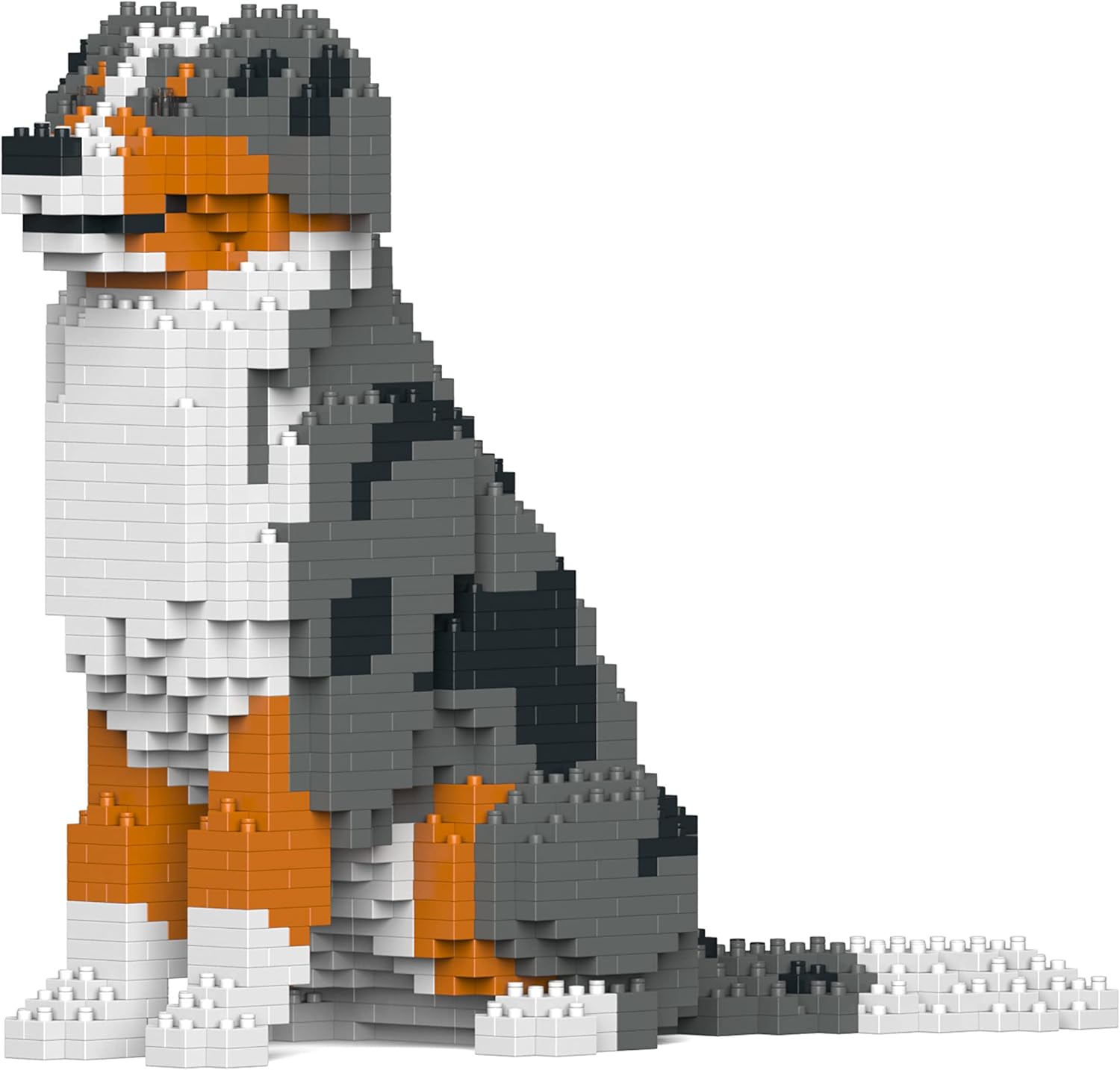 Amazon.com: JEKCA Australian Shepherd 01S-M01 | Dog Plastic Building ...