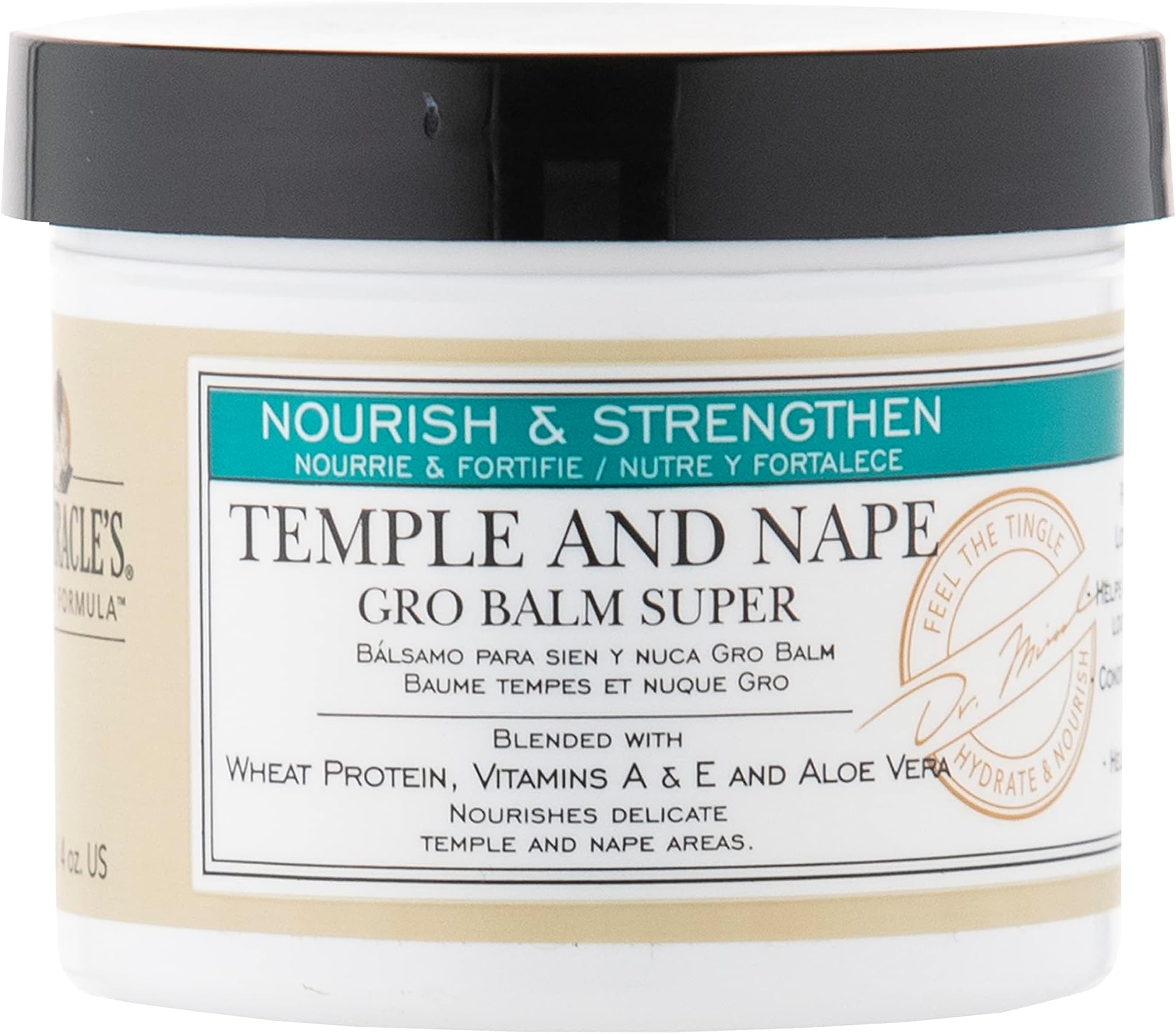 Amazon.com : Dr. Miracle's Temple and Nape Gro Balm - For Healthy Hair ...