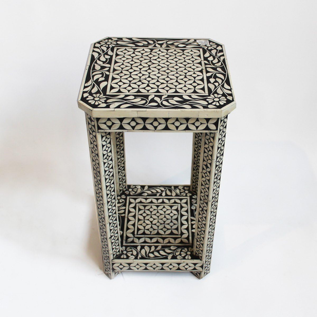 Amazon.com: Bone Inlay Modern Antique Handmade End Table : Home & Kitchen