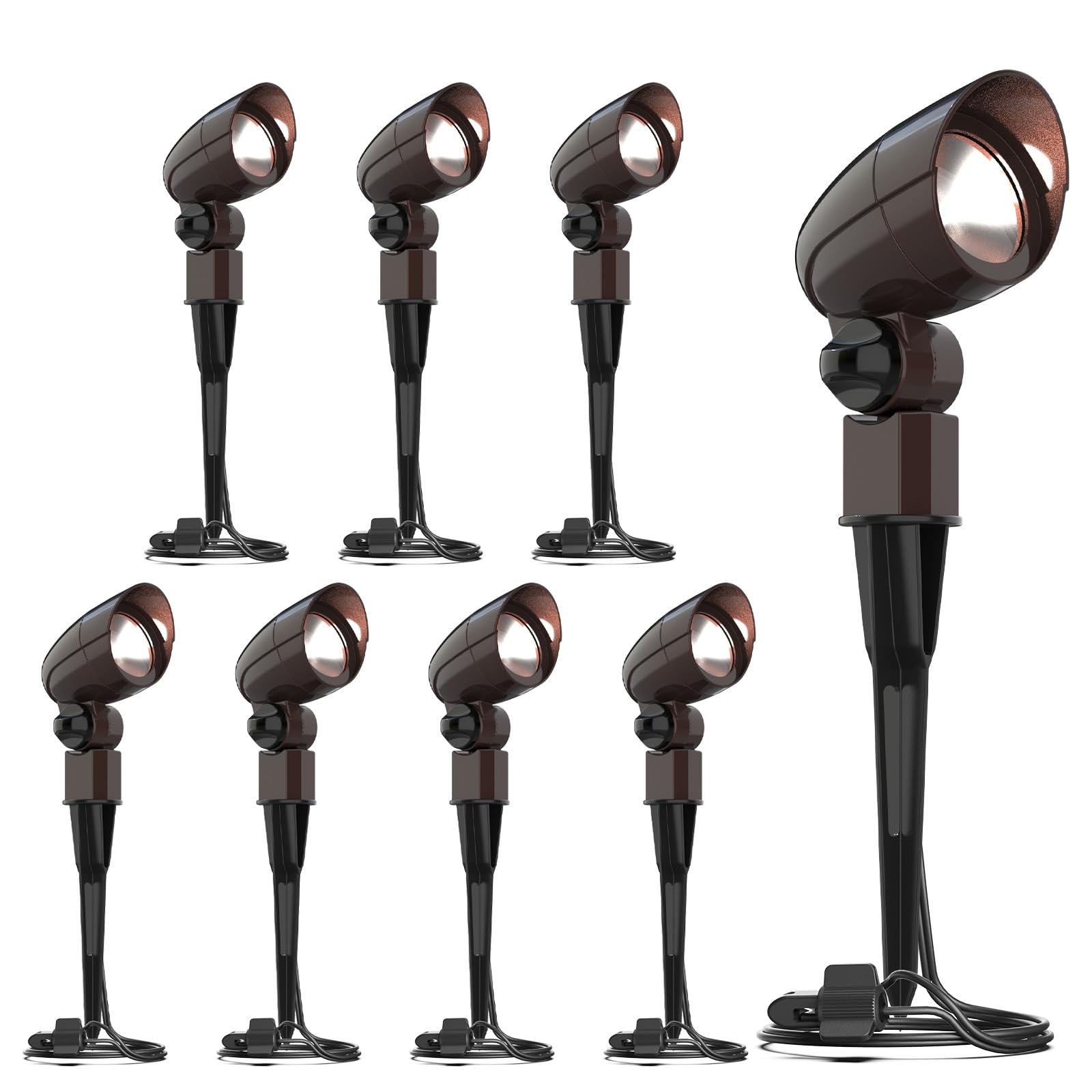 GOODSMANN Low Voltage Landscape Floodlight Kits 3W LED Outdoor ...