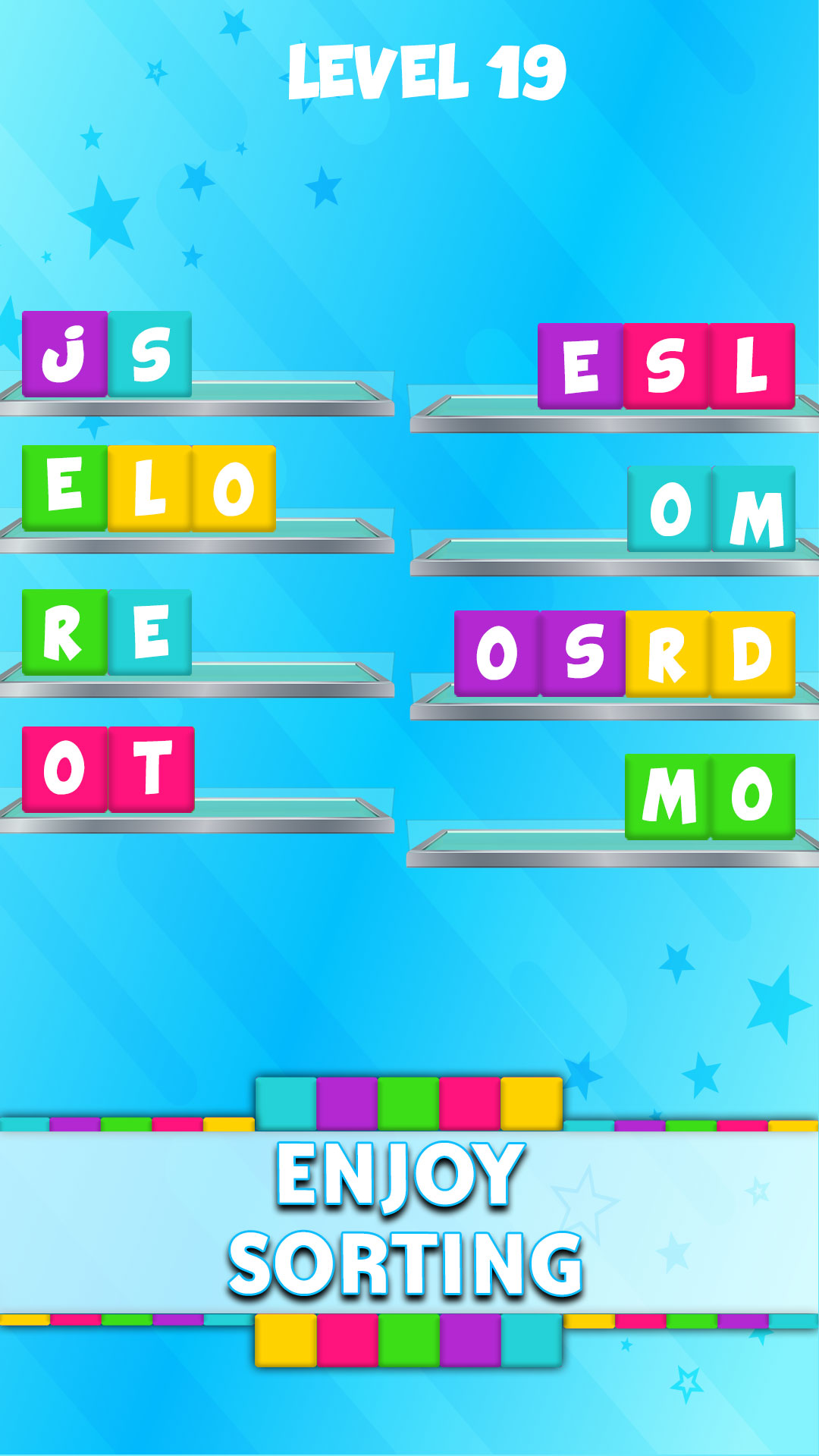 Word Sort Puzzle - Color Sorting Game - App on Amazon Appstore
