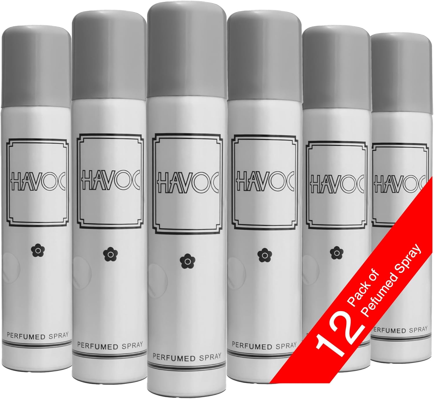Pack of 12, Elegant Fragranced Body Spray - 75ML Havoc Perfume : Amazon ...