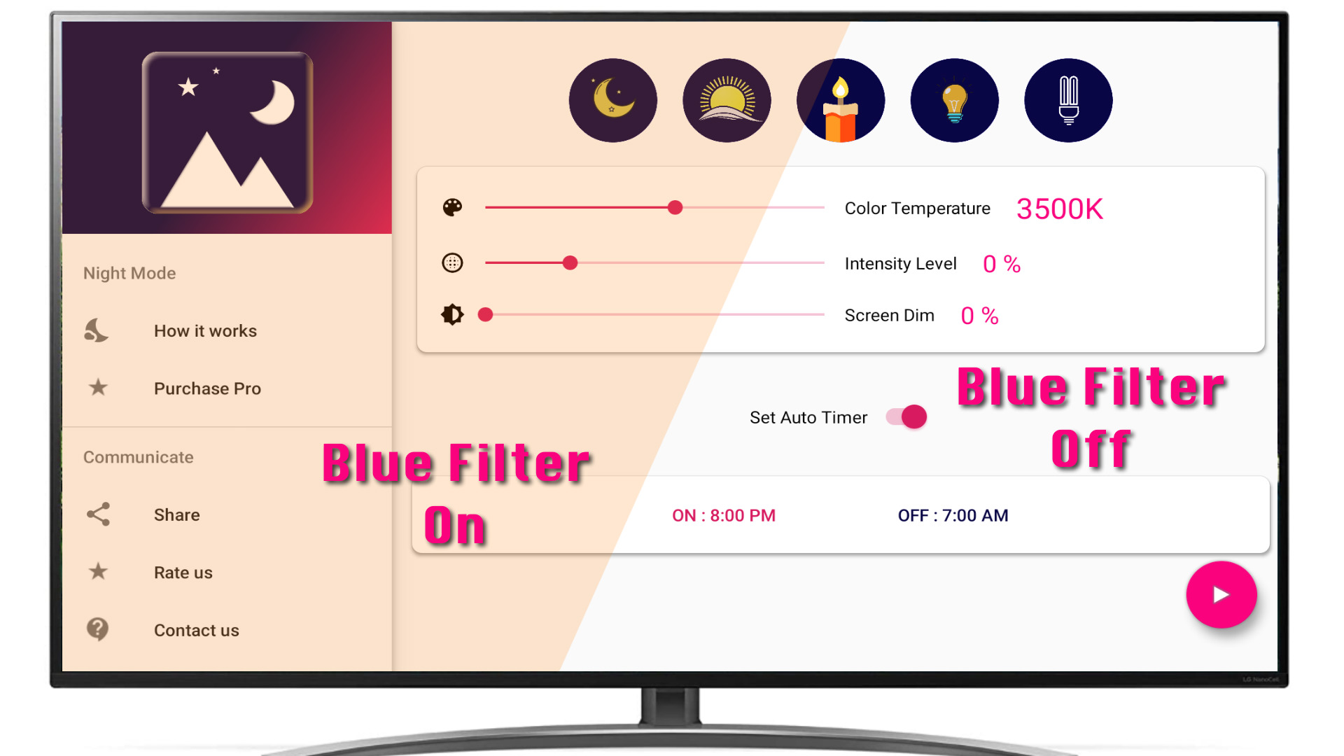 Happy Sleep - Blue light filter - App on Amazon Appstore