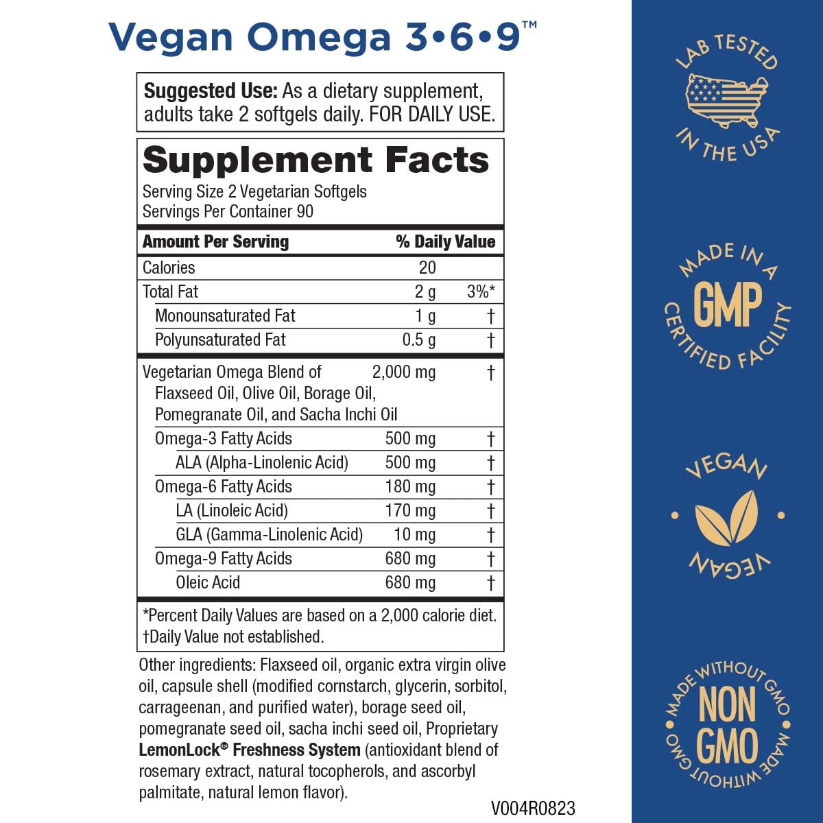 Purity Products Omega 3-6-9 V...B07GY51K3W | Encarguelo.com