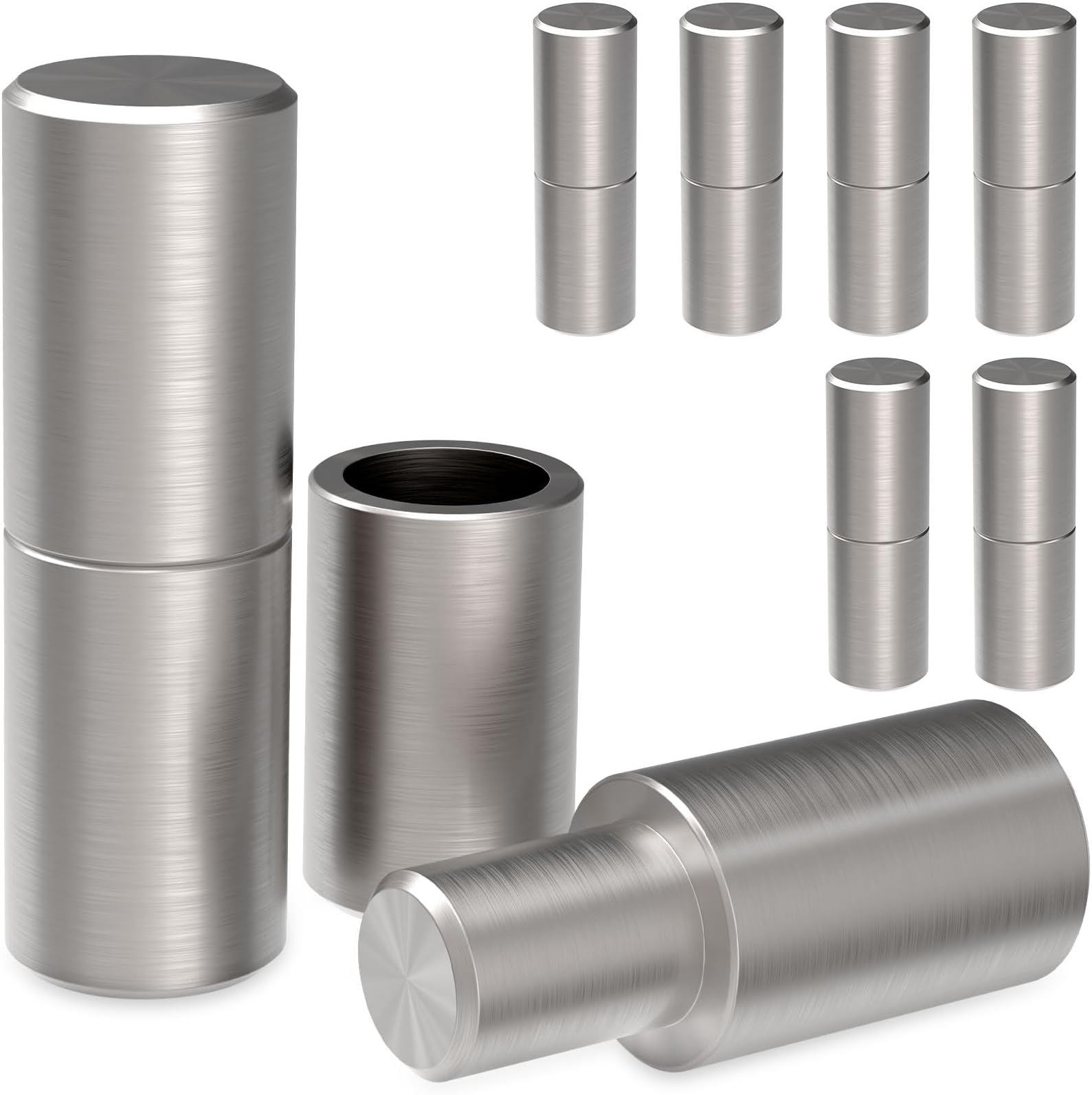 Amazon.com: Weldable Barrel Hinges 4”,4⅛ x 1 inch Heavy Duty Gate ...