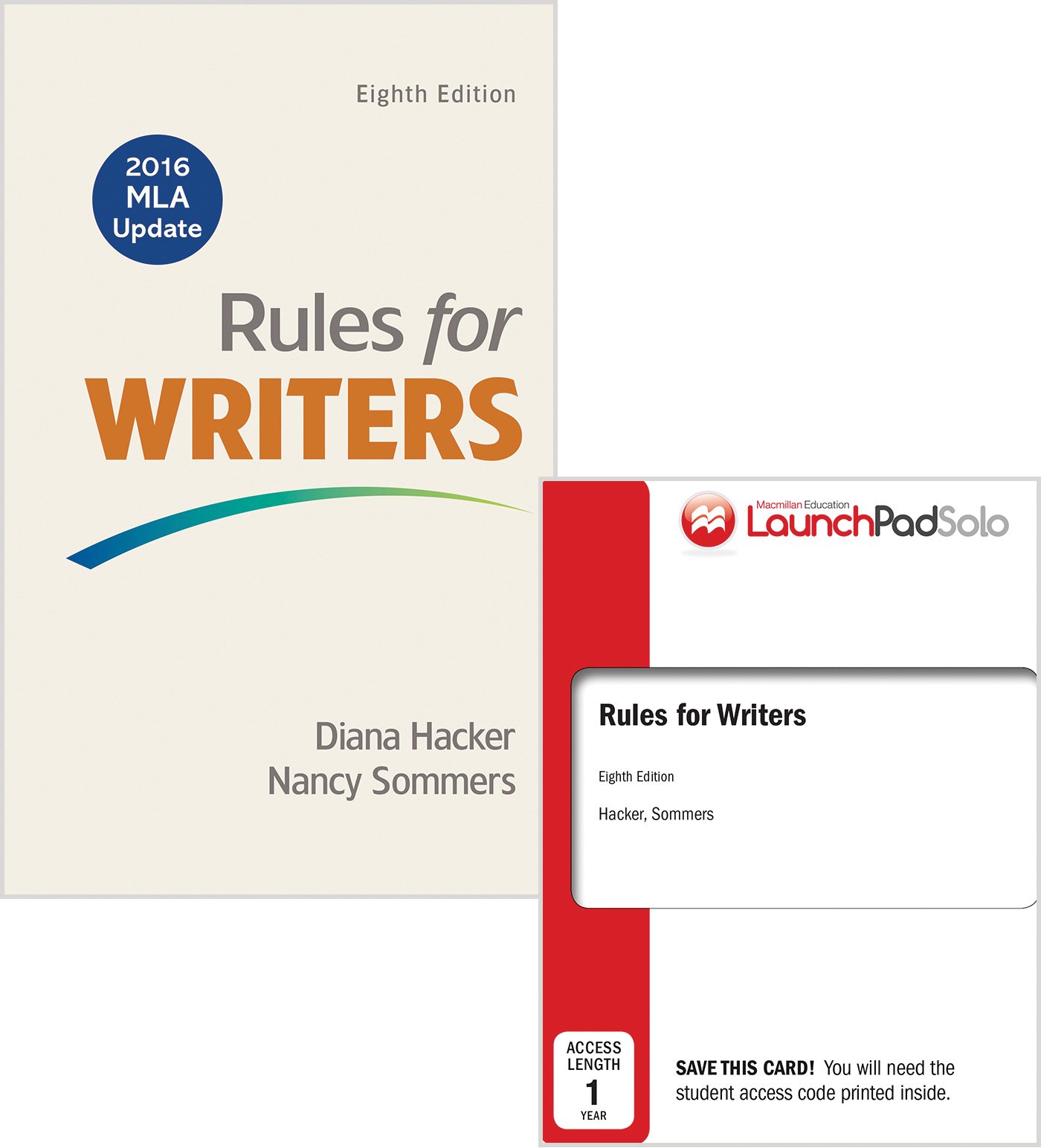 Amazon.com: Rules for Writers 8e with 2016 MLA Update & LaunchPad Solo ...