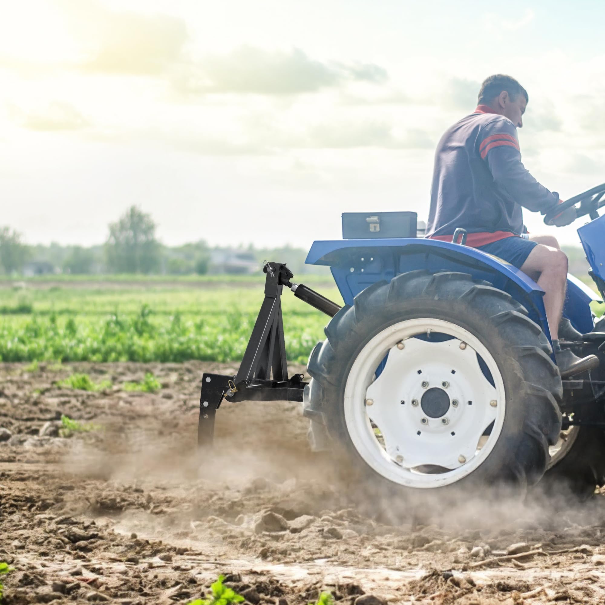 Snapklik.com : YINTATECH Hitch Mounted Ripper, Middle Buster Plow