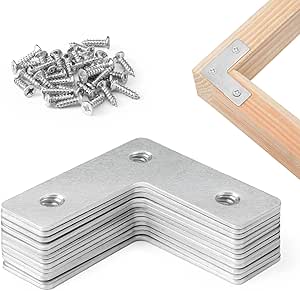 Angle Brackets Corner Bracket for Wood 12 Pcs | 37mm x 37mm x 13mm | L ...