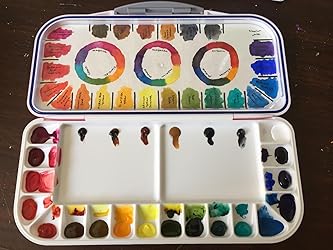 Amazon.com: QoR 24 Color Set by GOLDEN, 24 x 5 ml tubes, Professional ...
