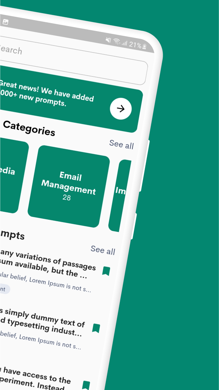 Prompt Guide - App on Amazon Appstore